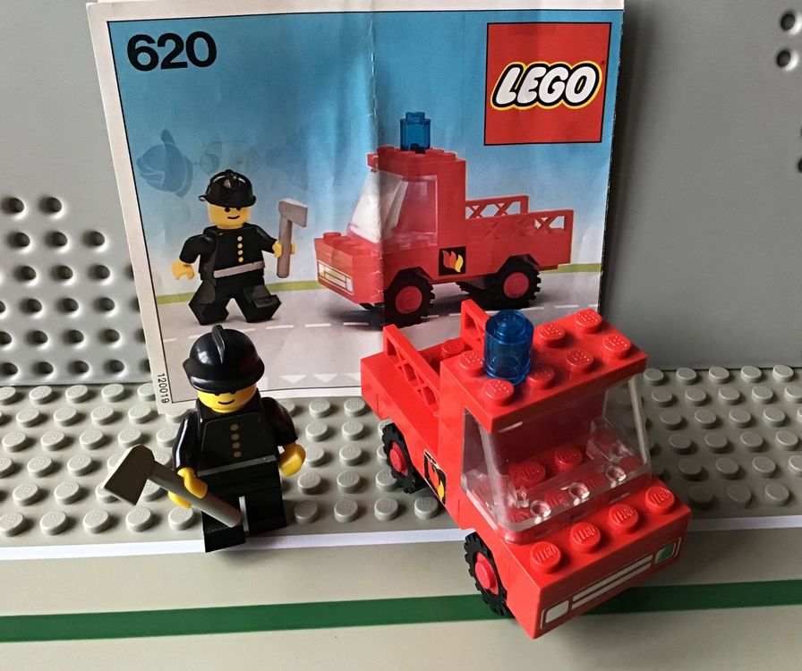 LEGO Oldtimer Feuerwehrauto Set 620 mit Anleitung (Gebraucht) in ...
