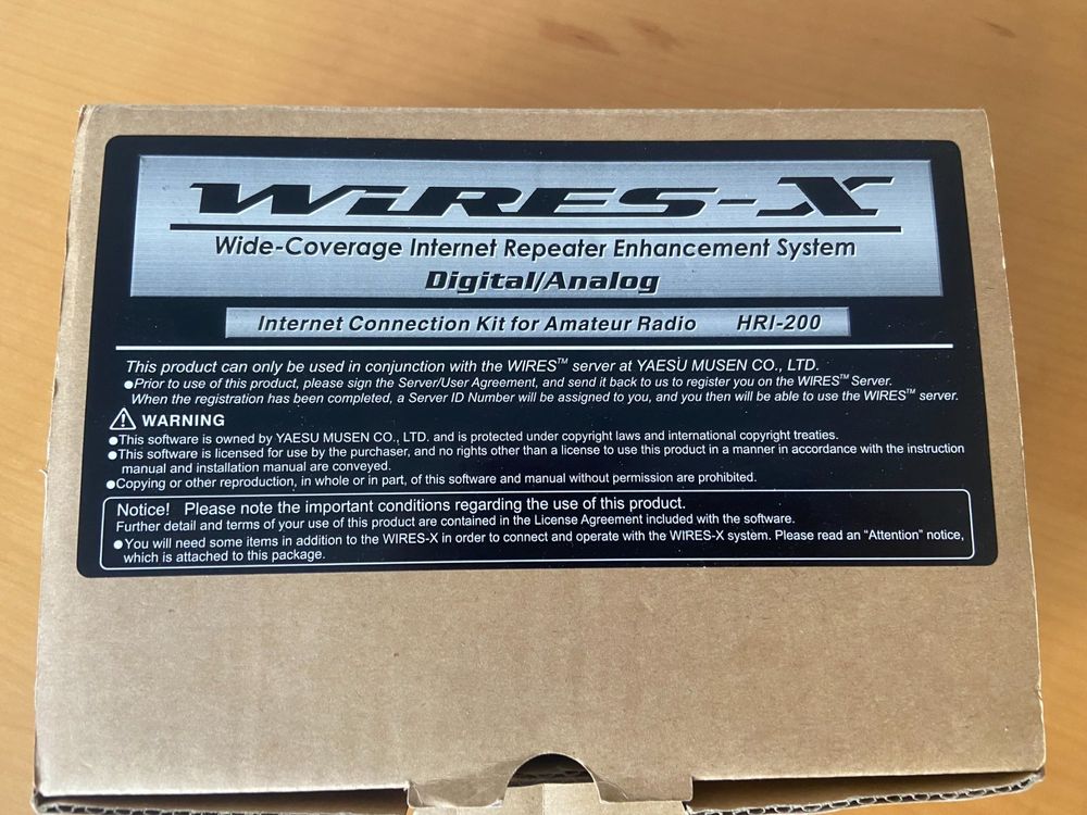 YAESU WIRES-X HRI-200 | Kaufen auf Ricardo