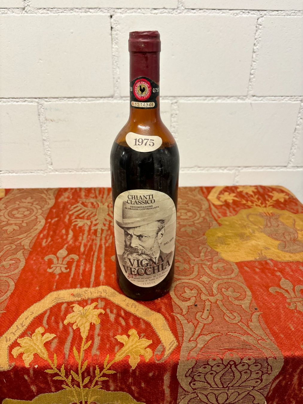 💚 💚 1975 Chianti Classico Vigna Vecchia 💚 💚 CH NACHLASS (Neu (gemäss ...