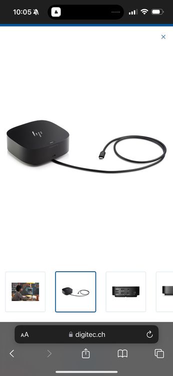 HP DisplayLink 4K Docking Station - Top Zustand! (Neu (gemäss ...