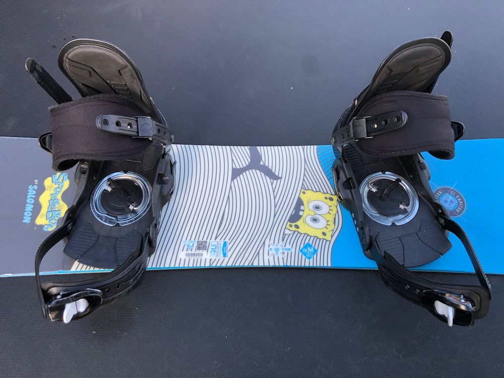 Snowboard Salomon El Capitan Spongebob 120 cm | Kaufen auf Ricardo