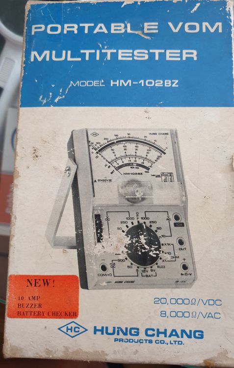 Analog Multimeter Hung Chang HM102BZ in guten Zustand. | Kaufen auf Ricardo