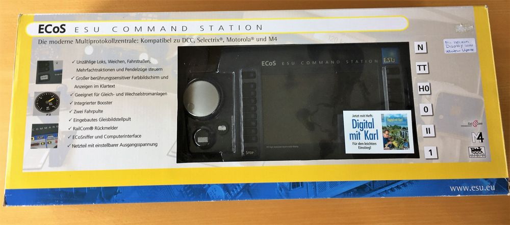 ECoS ESU Command Station 50200 | Kaufen auf Ricardo