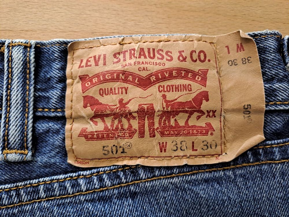 Levis 501 W38 L30 | Kaufen auf Ricardo