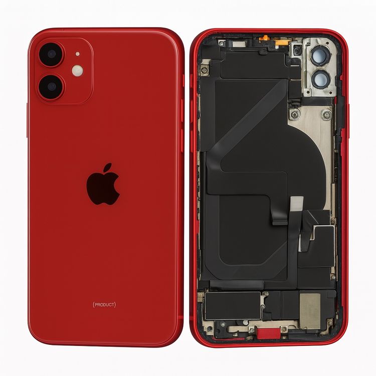 Châssis iPhone 11 Blanc avec composant sans camera (D'occasion) à ...