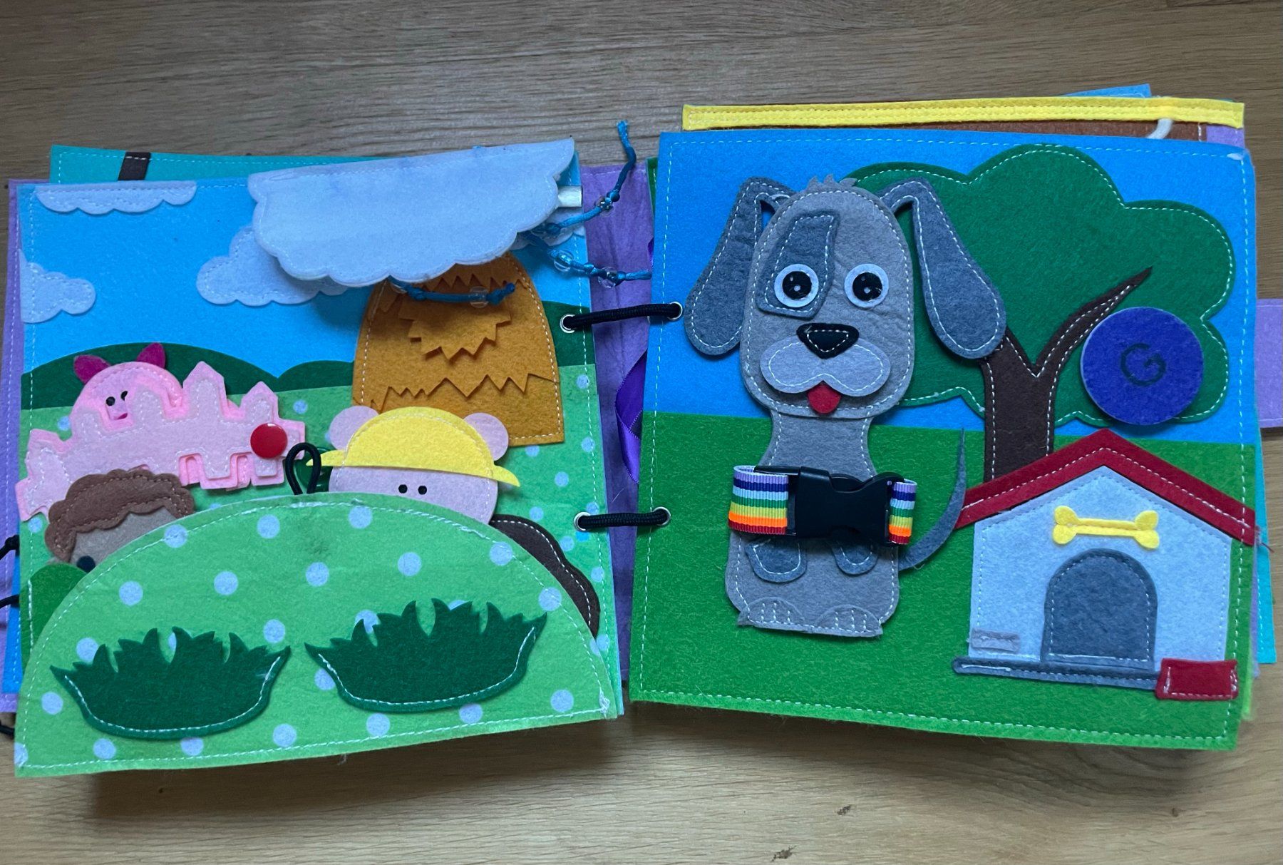 Filz-Spielbuch/Fühlbuch, Quit Buch ab 1 Jahr top! (Gebraucht) in ...