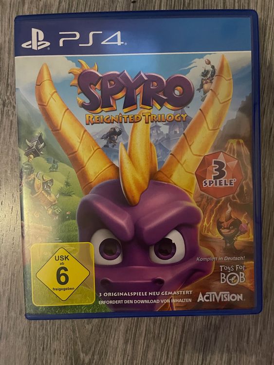 Spyro Reignited Trilogy Ps4 (Gebraucht) in Ipsach für CHF 10 – mit ...