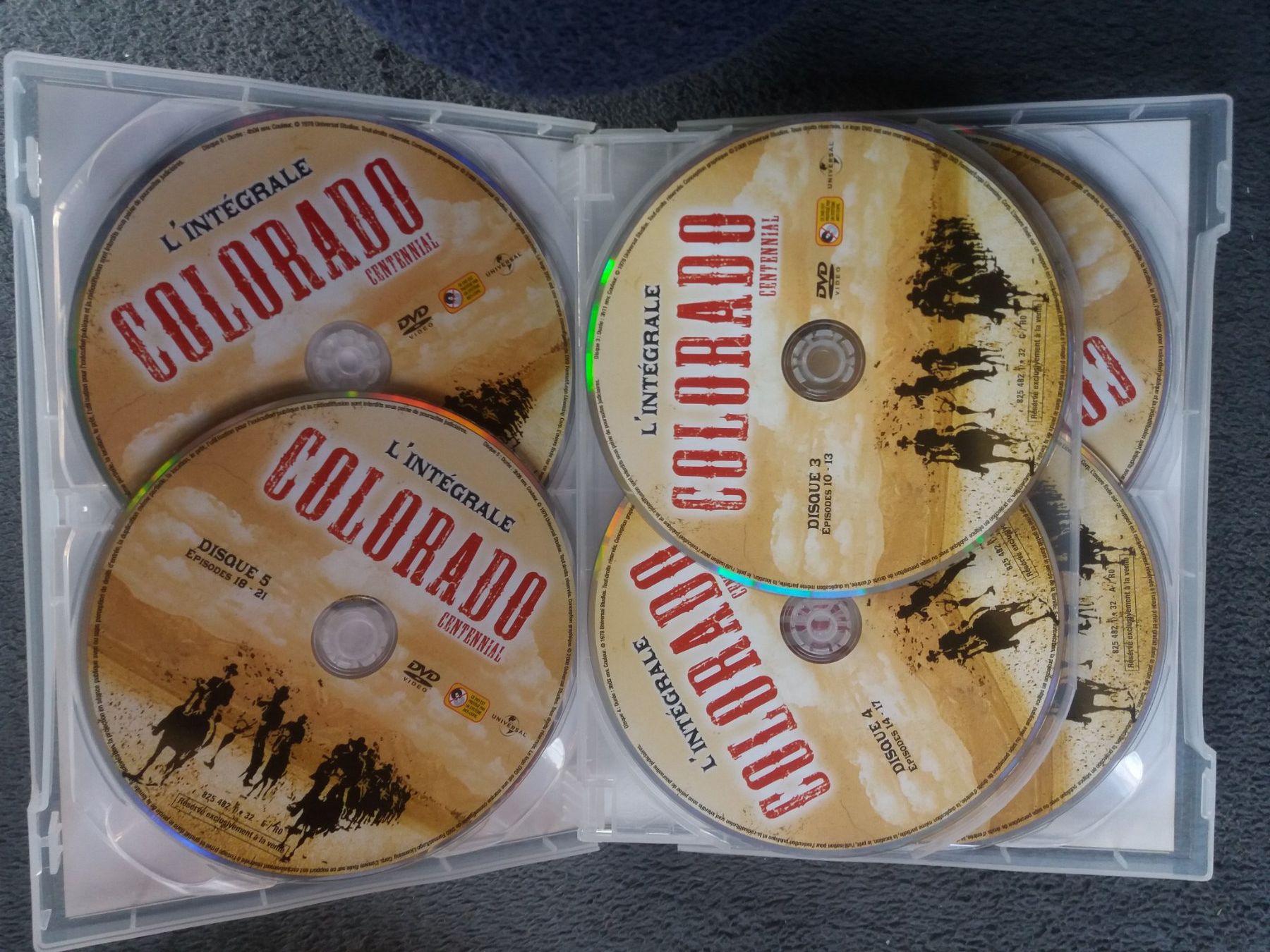 Colorado - Centennial - L'intégrale - 6 DVD - Robert Conrad (D'occasion ...