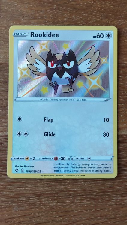 Rookidee Shiny aus Shining Fates 2021 | Kaufen auf Ricardo