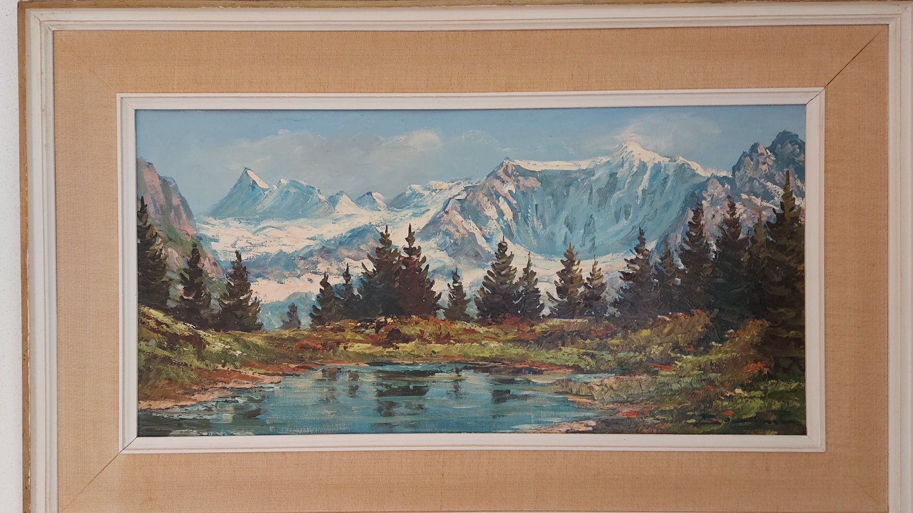 Oelgemälde von Willy Baumgartner (Gebraucht) in Derendingen für CHF 100 – nur Abholung auf ...