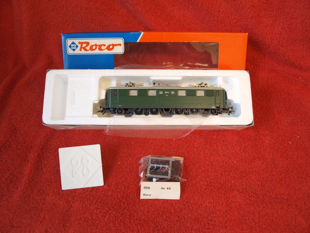 63530 SBB Ae 4/6 10812 von ROCO Gebraucht ? (Gebraucht) in Aarau für CHF 98 – mit Lieferung auf ...