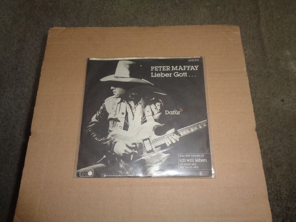 Peter Maffay - Lieber Gott... Single 7" 1982 (Neu (gemäss Beschreibung ...