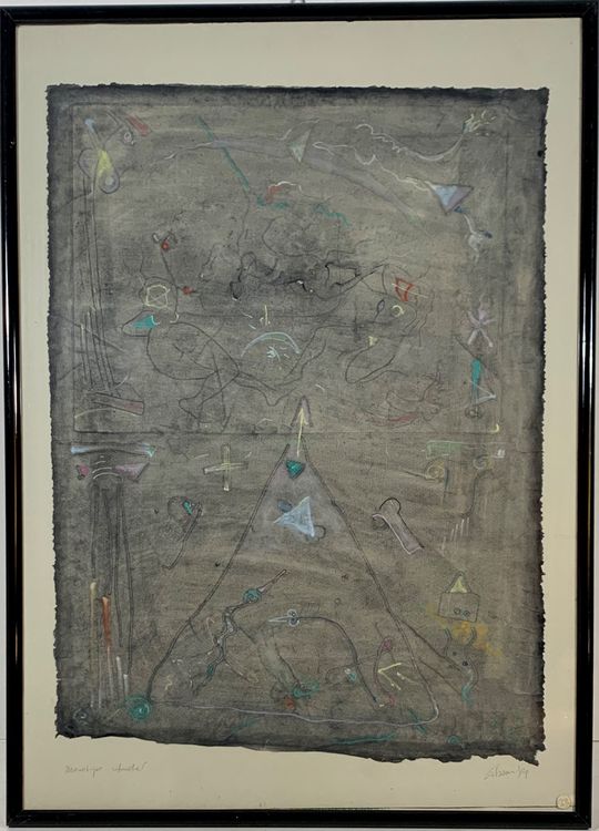 Mauro Corbani (1952) Mischtechnik (Gebraucht) in Root für CHF 35 – mit Lieferung auf Ricardo kaufen