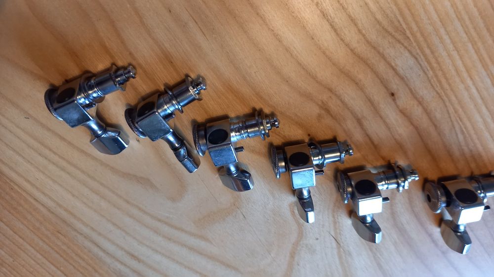 Sperzel trimlock tuners 6l, staggered, Mechaniken für Fender (D ...