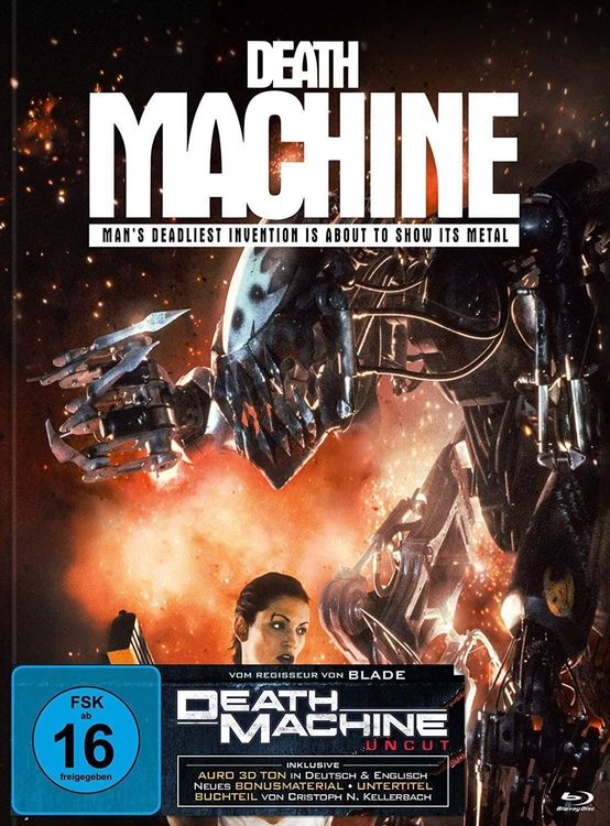 Blu Ray Death Machine (1994) Uncut, OVP (Neu und originalverpackt) in Thun für CHF 44.8 – mit ...