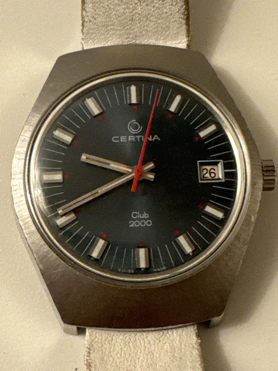 Montre Homme Certina Club 2000 Vintage Suisse (Gebraucht) in Lausanne für CHF 60 – mit Lieferung ...