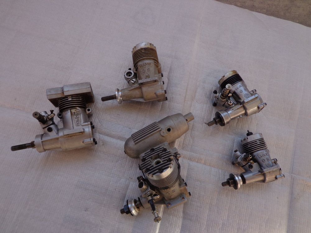5x Modellmotoren OS MAX für Bastler (Defekt) in Camorino für CHF 89 ...