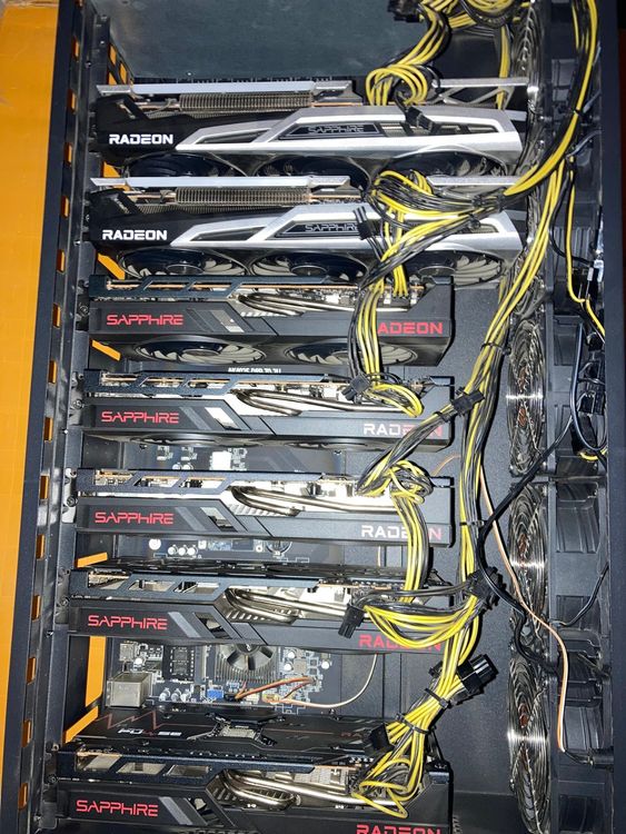 Mining Rig 8x AMD RX 6700 XT (Gebraucht) in Wettingen für CHF 1875 ...