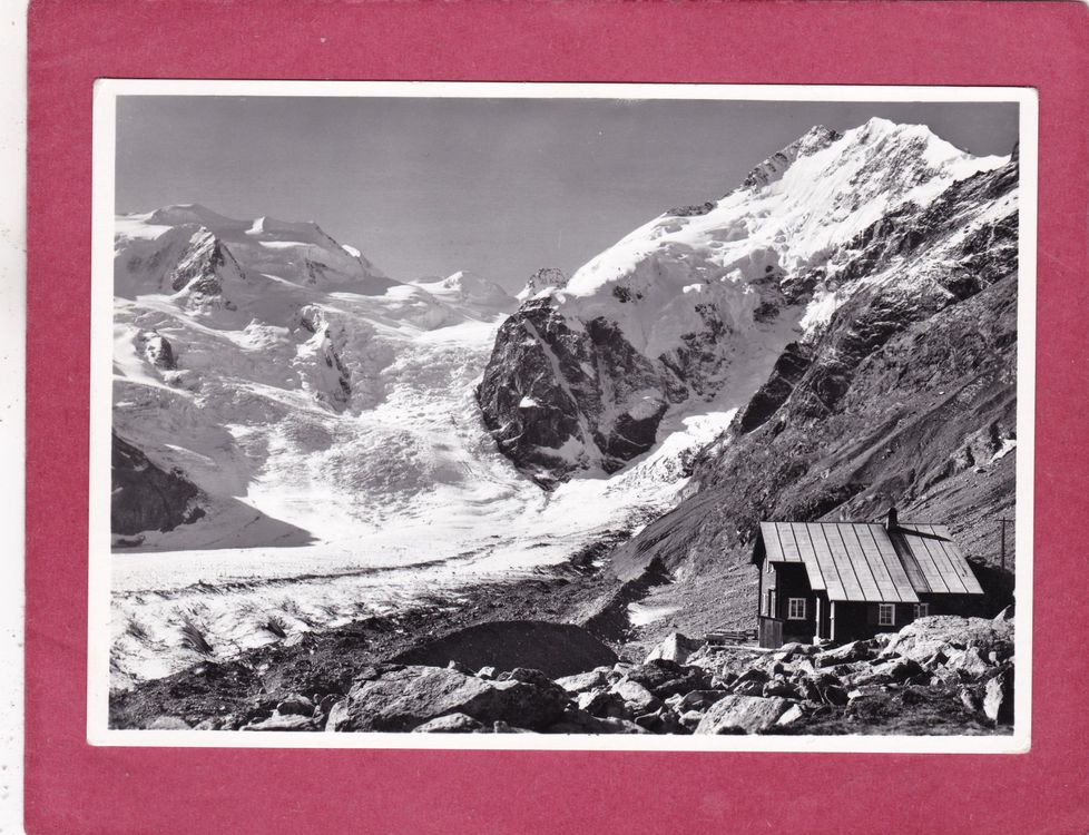 Boval Hütte mit Piz Bernina u. Bellavista | Kaufen auf Ricardo