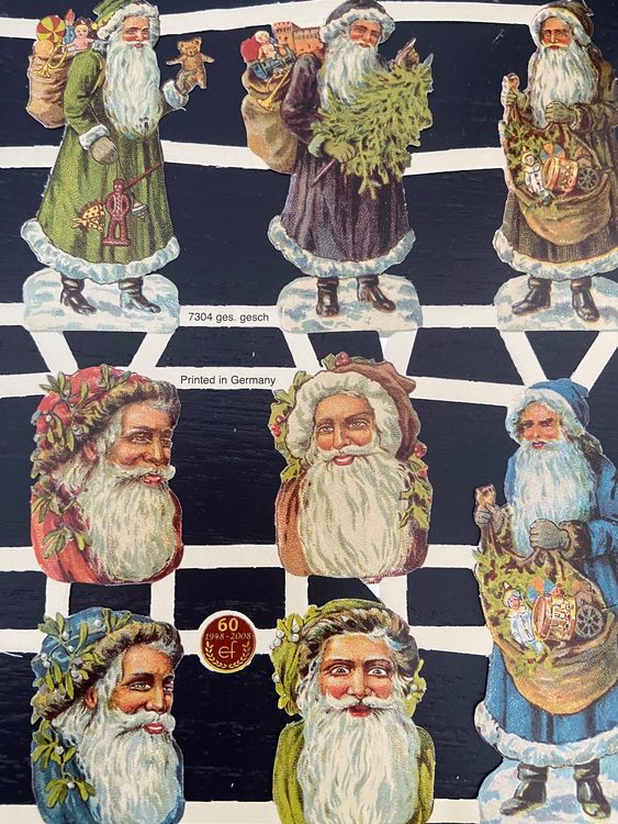 Oblaten Nikolaus Weihnachten Nostalgie Glanzbilder (Neu und originalverpackt) in Luzern für CHF ...