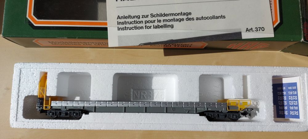 HAG Wagon auto BLS avec OVP Auffahrwagen BLS mit OVP (Gebraucht) in ...