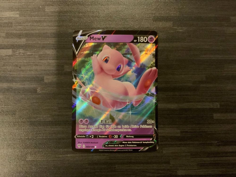 Pokemon Karte Mew V | Kaufen auf Ricardo
