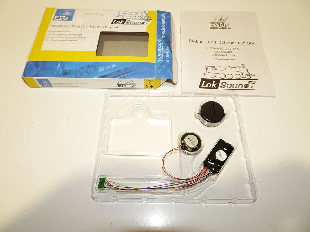 ESU Lok Sound Decoder Dampflok Br 18 Art. 52405 | Kaufen auf Ricardo