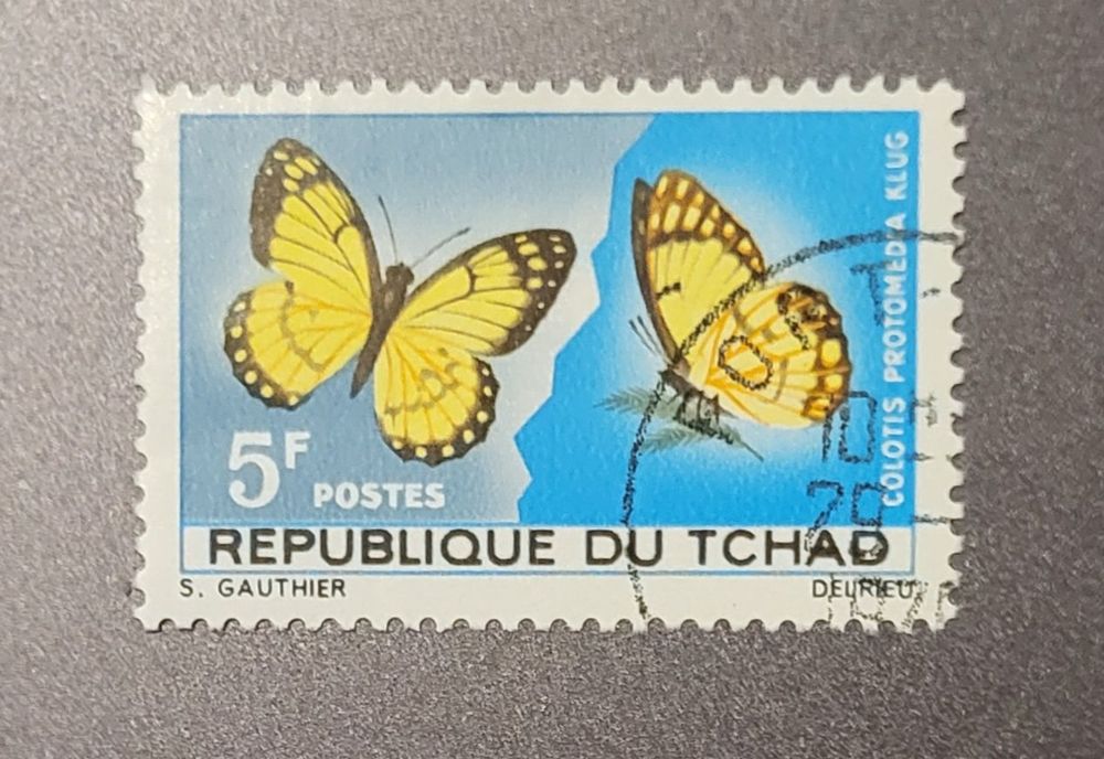 Tschad 1967 briefmarke (Gebraucht) in St Gallen für CHF 0.3 – mit ...