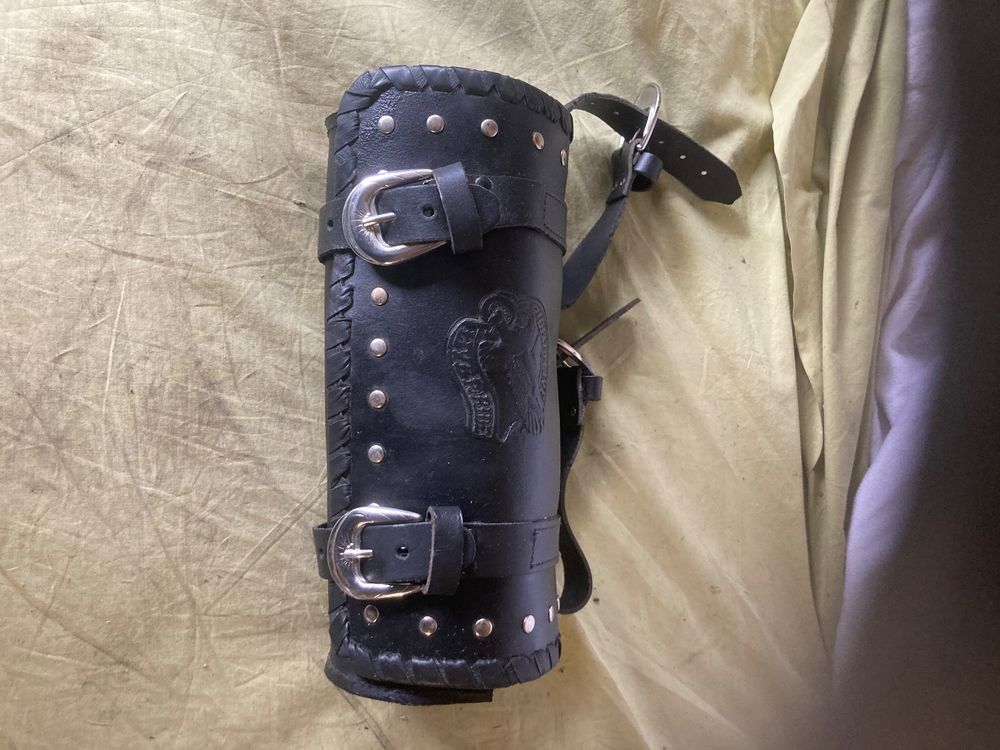 Lederrolle war an einem Harley Davidson | Kaufen auf Ricardo