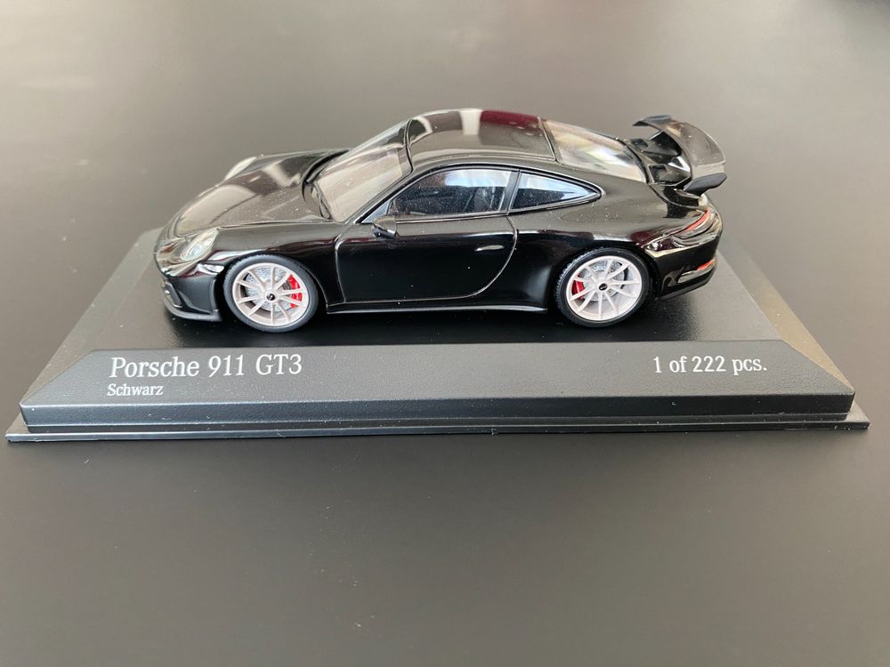 Porsche 911 (991.2) GT3 Black Minichamps 1:43 (Gebraucht) in Porrentruy für CHF 31 – mit ...
