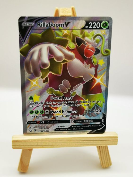 Shiny Rillaboom V SV105 - Shining Fates (Neu (gemäss Beschreibung)) in ...