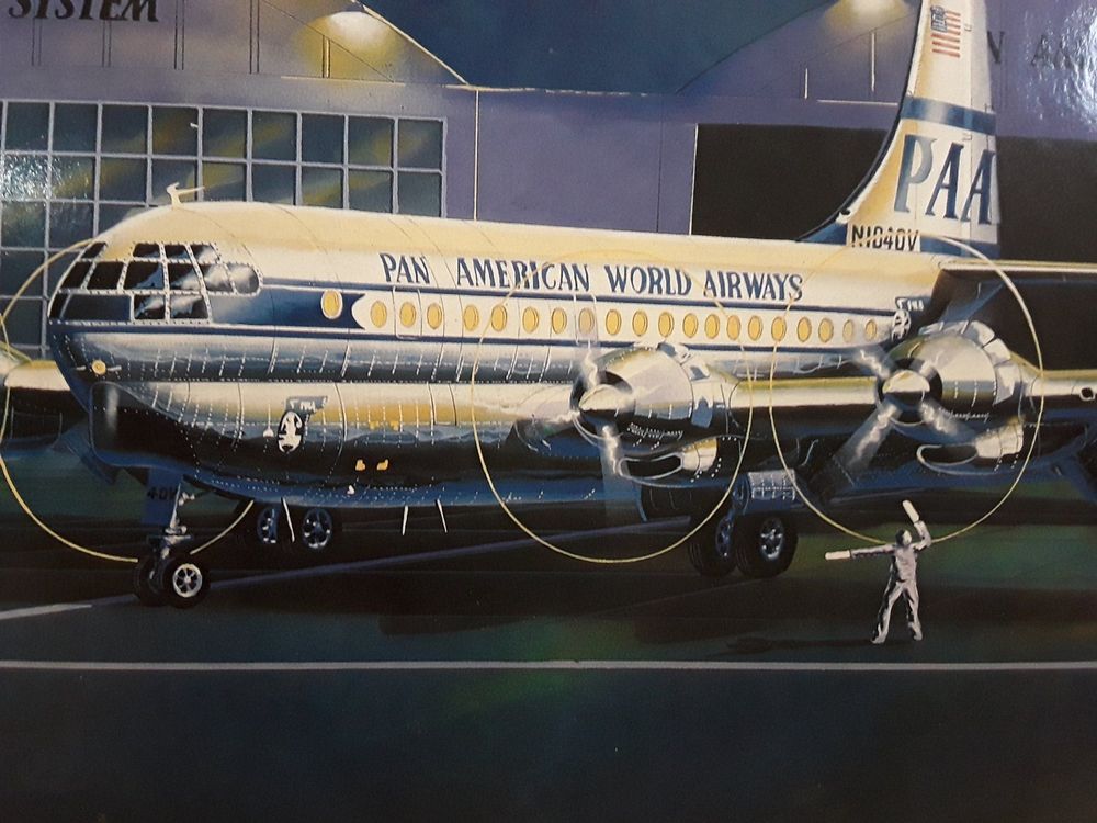 Modellbausatz _ Boeing B377 STRATOCRUISER _ PAA _ 1:144 (Neu (gemäss ...