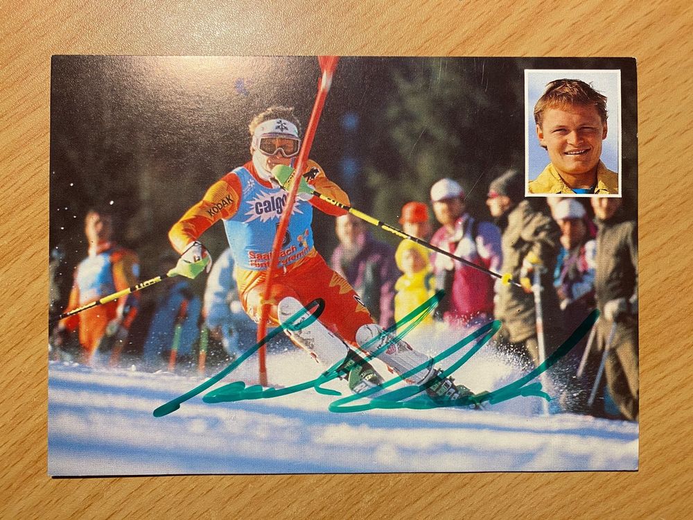 Paul Accola original Autogramm (Gebraucht) in oberrüti für CHF 2 – mit ...