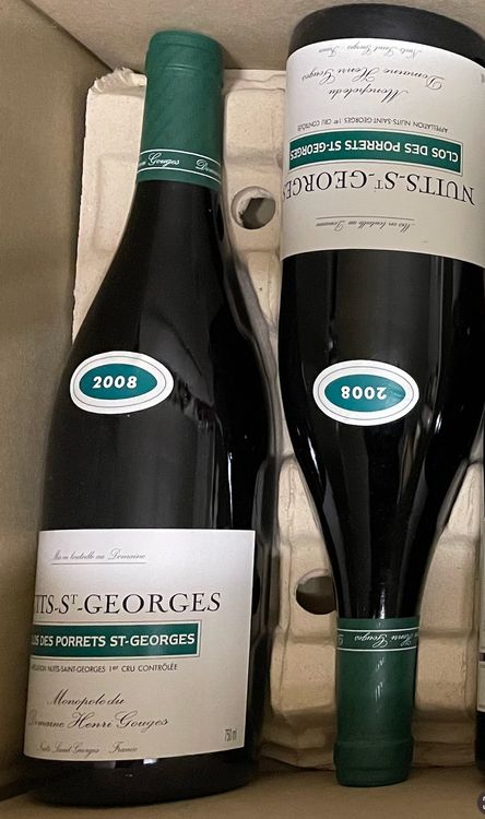 2 Flaschen Henri Gouges Nuits-St.- Georges Clos des Porrets (Neu ...
