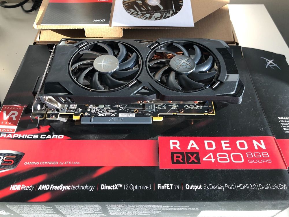 XFX Radeon RX 480 RS - 8GB - VR Ready | Acheter sur Ricardo