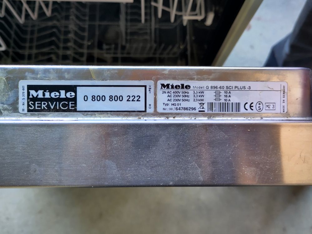 Geschirrspüler Miele Autosensor Turbothermic (Gebraucht) in Bern für ...