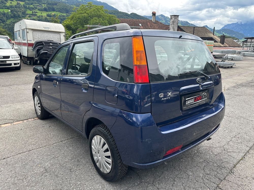 SUBARU JUSTY G3X 4x4 B04 AB 1 CHF (Gebraucht) in Heiligkreuz (Mels) für CHF 656 – nur Abholung ...