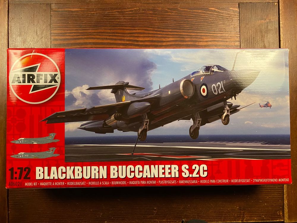 Airfix Blackburn Buccaneer S.2C 1/72 (Neu und originalverpackt) in ...