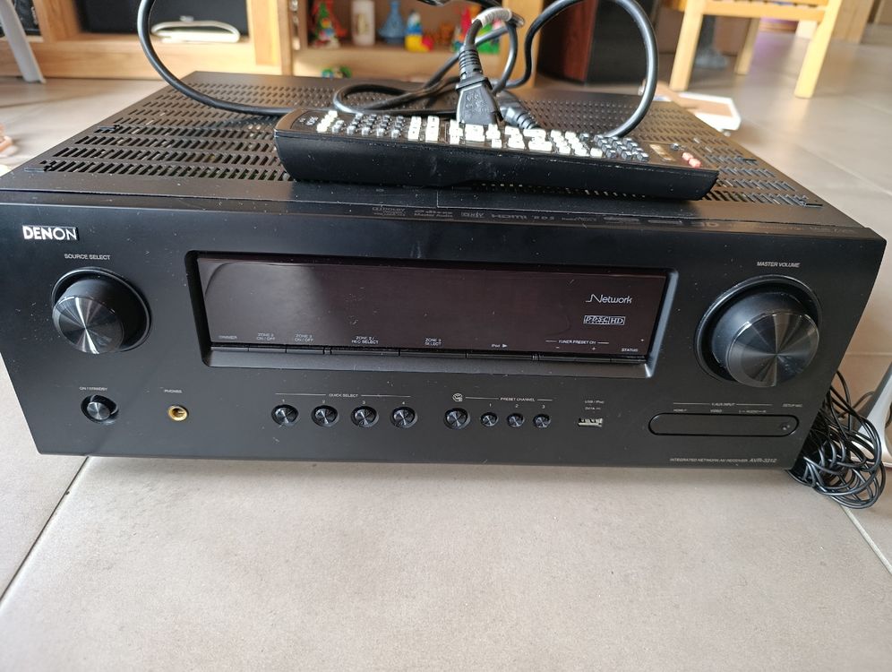 Denon AVR-3312CI 7.2 AV Receiver - with Audyssey microphone (Gebraucht ...