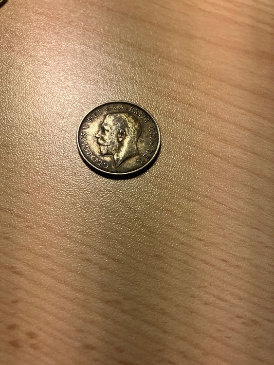George V One Shilling 1916 - Seltene Münze für Sammler! (Gebraucht) in ...