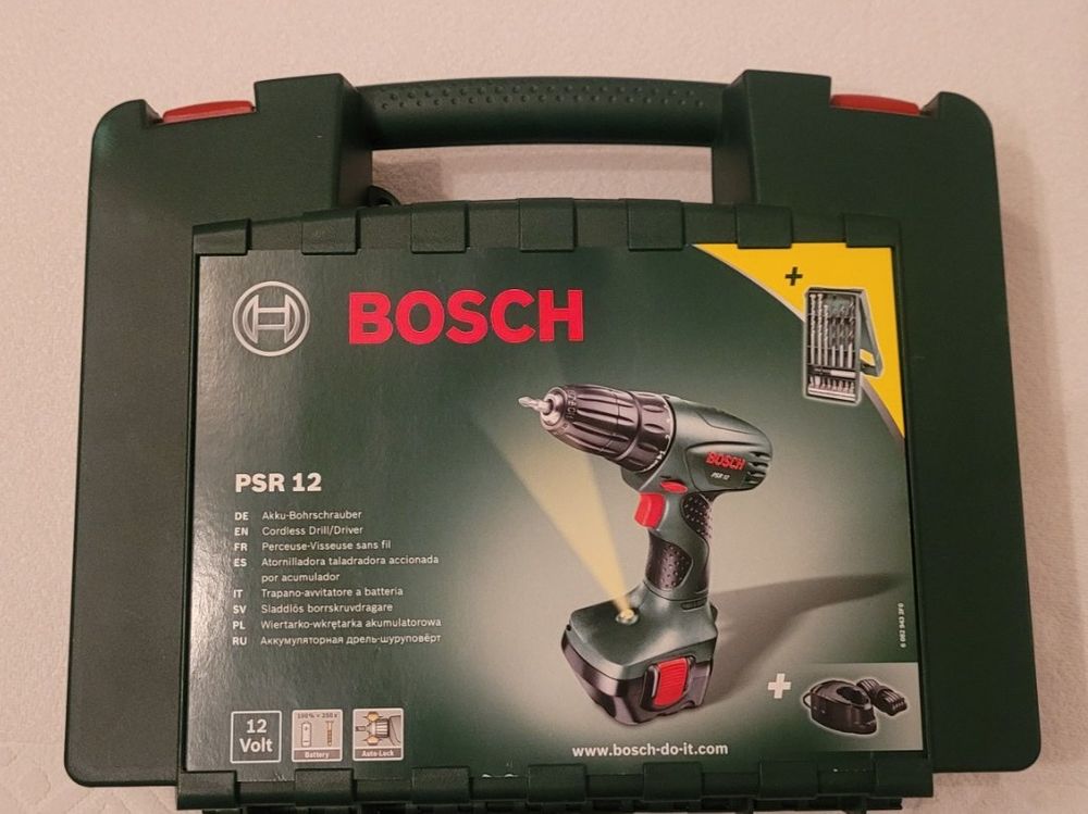 Akku-Bohrschrauber PSR 12 BOSCH | Kaufen auf Ricardo