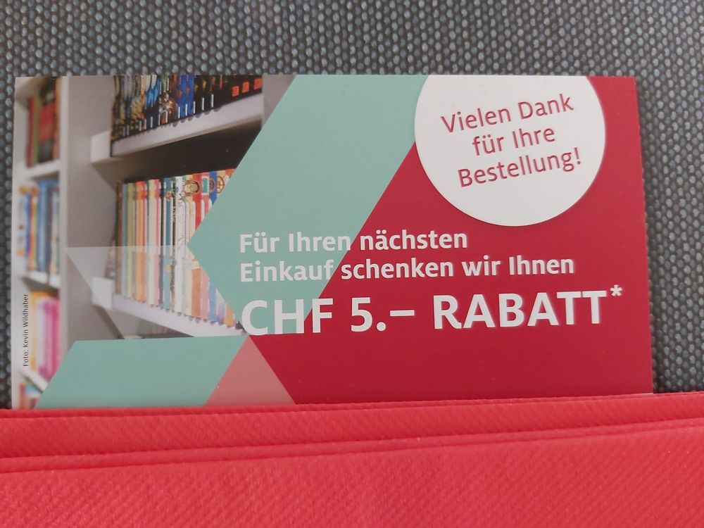 Ex Libris Gutschein CHF 5.00 (Gebraucht) in Vilters für CHF 1 – nur Abholung auf Ricardo kaufen