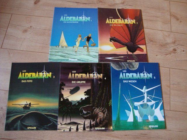 Komplette Science Fiction Comic Serie ALDEBARAN 1 bis 5 ! (Neu (gemäss ...