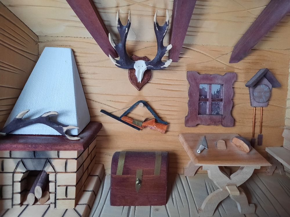 TABLEAU, tout en BOIS, en 3 dimensions (Gebraucht) in Le Locle für CHF ...