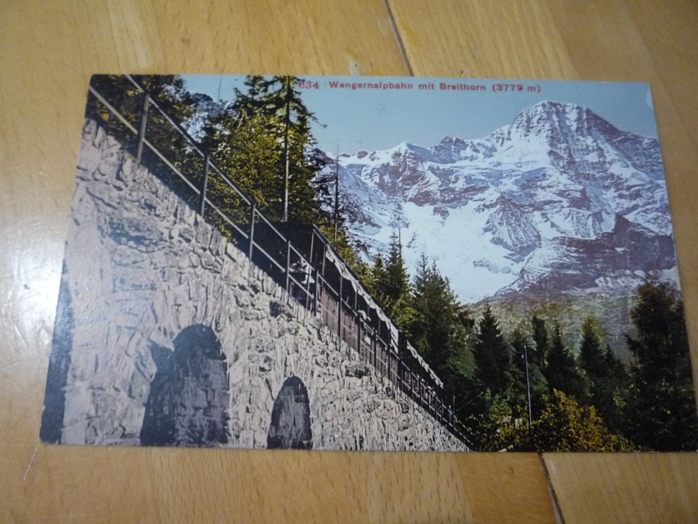 Wengernalpbahn mit Breithorn, 634 (Gebraucht) in Rieden SG für CHF 1 – mit Lieferung auf Ricardo ...
