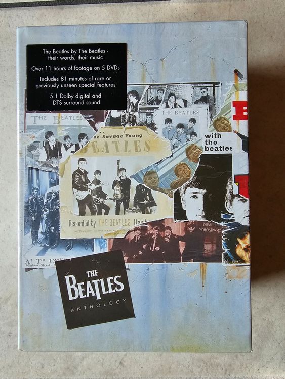 The Beatles Anthology Box RAR. / Fabrikneu 5 DVDs (Neu und originalverpackt) in Schneisingen für ...