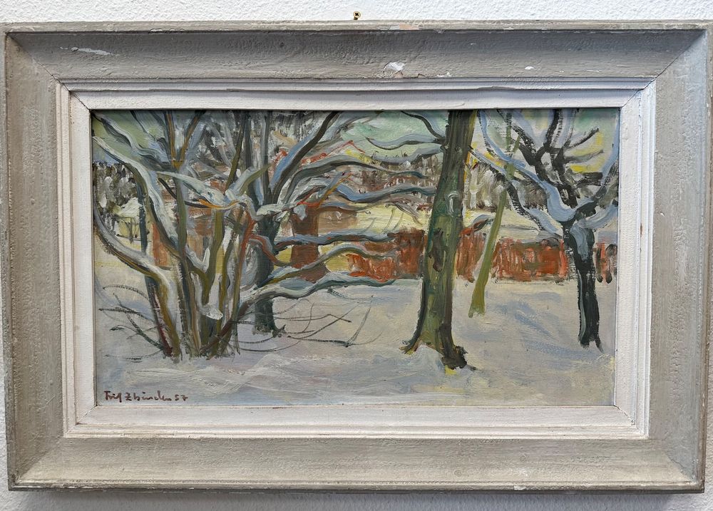 Fritz Karl ZBINDEN ( 1896 - 1968 ), Ölgemälde. (Gebraucht) in Zürich ...