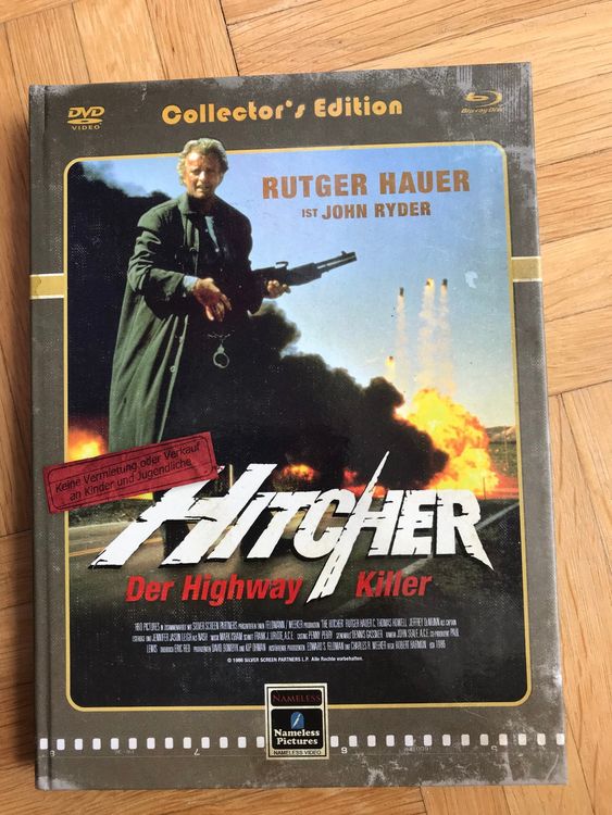 The Hitcher - Mediabook Cover D Retro - Blu-ray + DVD | Kaufen auf Ricardo