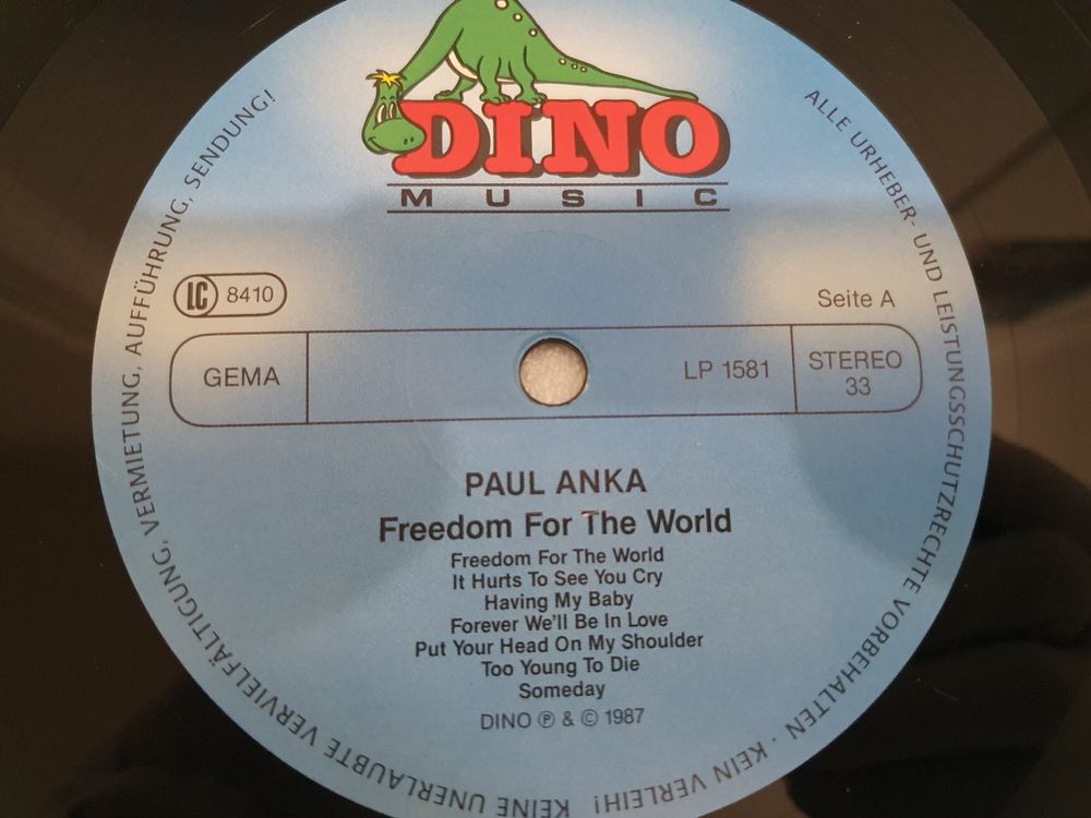 Paul Anka – Freedom For The World (Gebraucht) in Uster für CHF 5 – mit ...