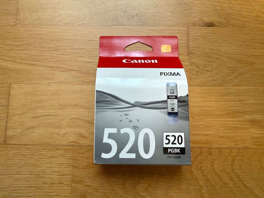 Canon Pixma PGI-520BK Schwarz – original und ungeöffnet (Neu und ...